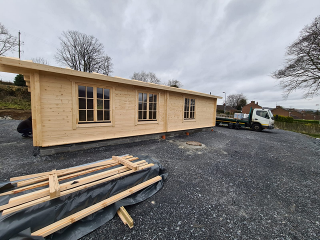 CAVAN LOG CABIN SIZE 5.7M X 9.5M TWO BEDROOM - Log Cabins Ireland ...