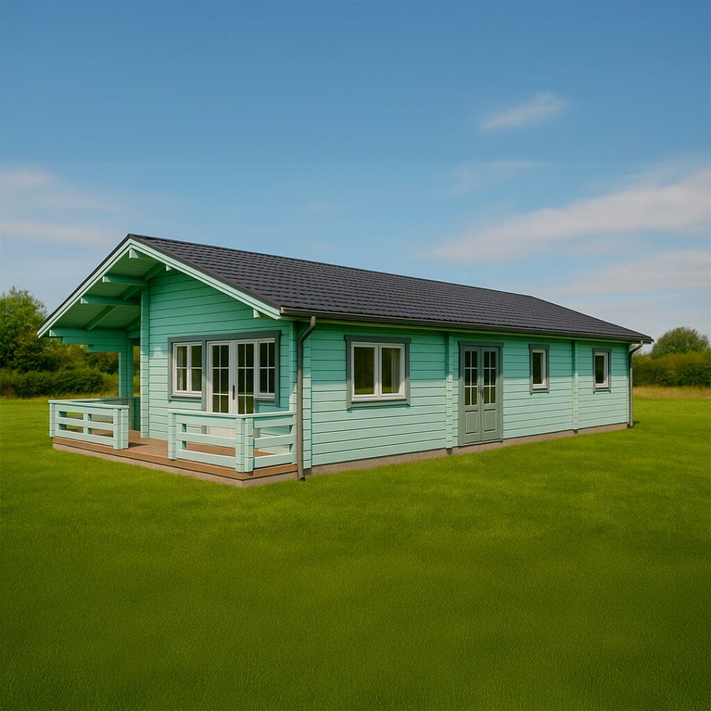 Three-Bedroom Log Cabins Enduring Quality ECO - Timber Living