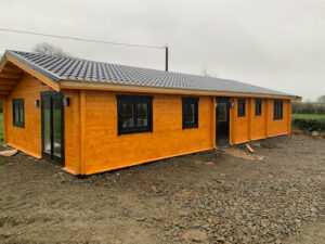 Three Bed Log Cabin? Visit our 3 bed showhouse now.