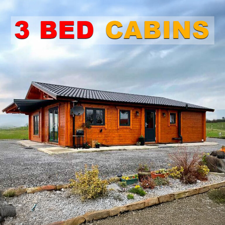 Three-Bedroom Log Cabins Enduring Quality ECO - Timber Living